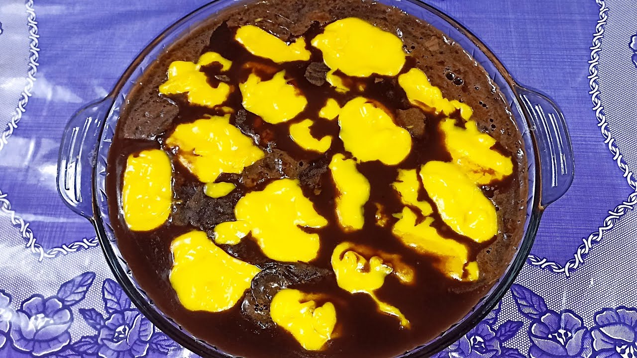Resep puding custard batik - YouTube