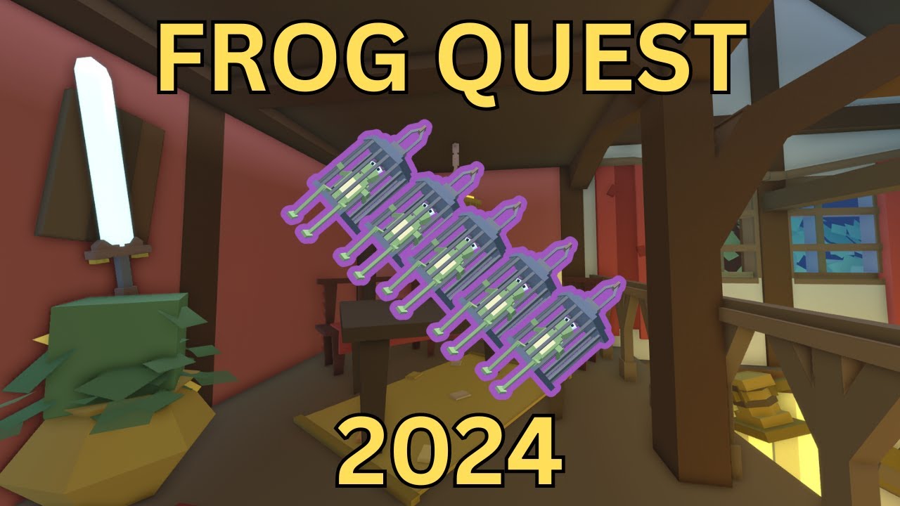 My frog quest route (2024 - game version 1.31) - YouTube