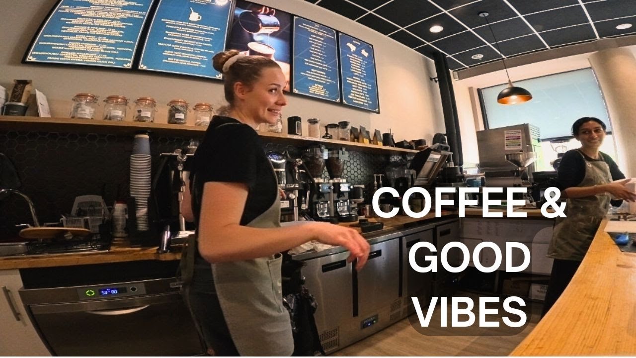 A Morning Shift at Genius Coffee Roasters - YouTube