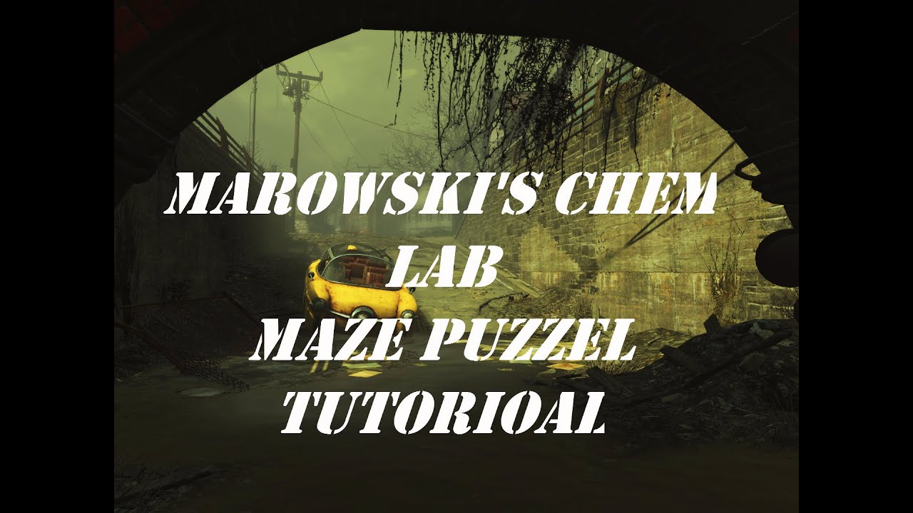 Fallout 4:Marowski's chem lab tutorial - YouTube
