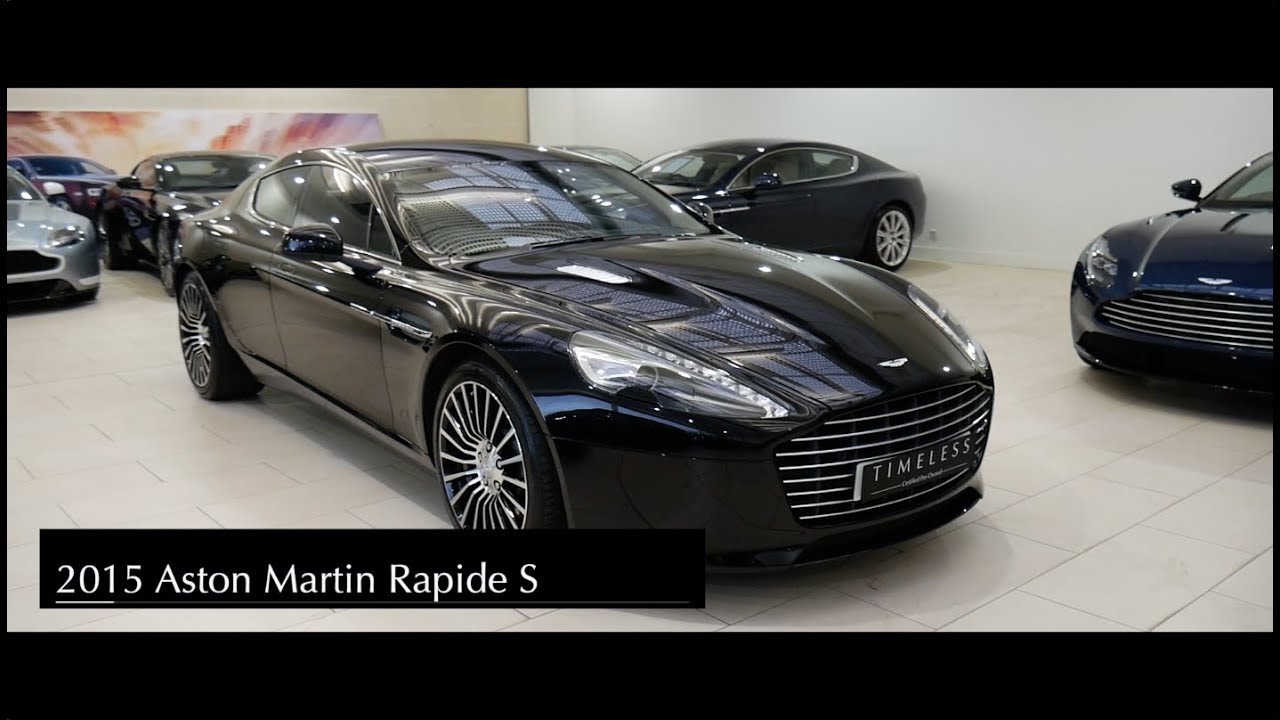 Aston Martin Rapide S V12 - Interior and Exterior Walkaround - YouTube