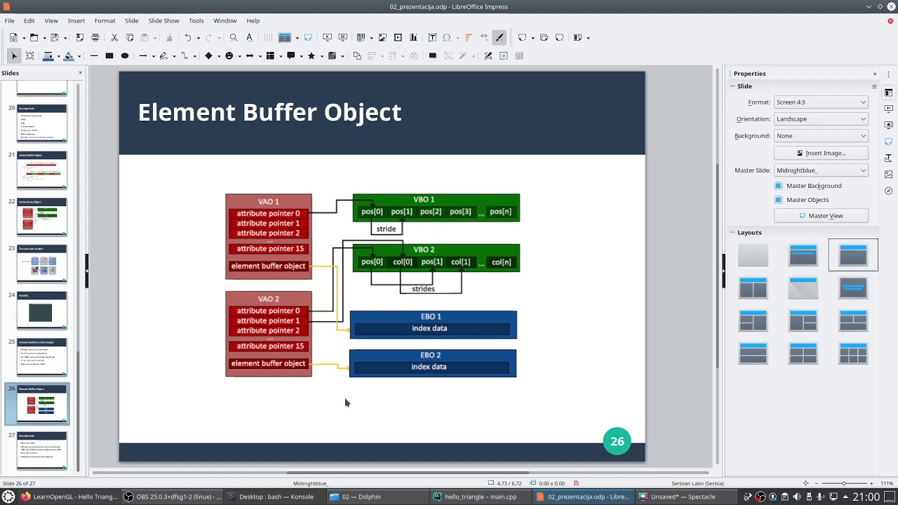 02 08 Hello Triangle - Indexed Drawing - EBO | Racunarska grafika MATF ...