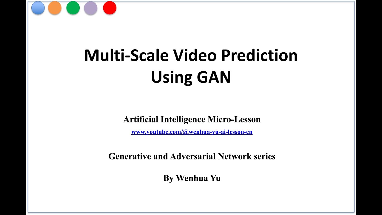 Multi-scale Video Prediction Using GAN - YouTube