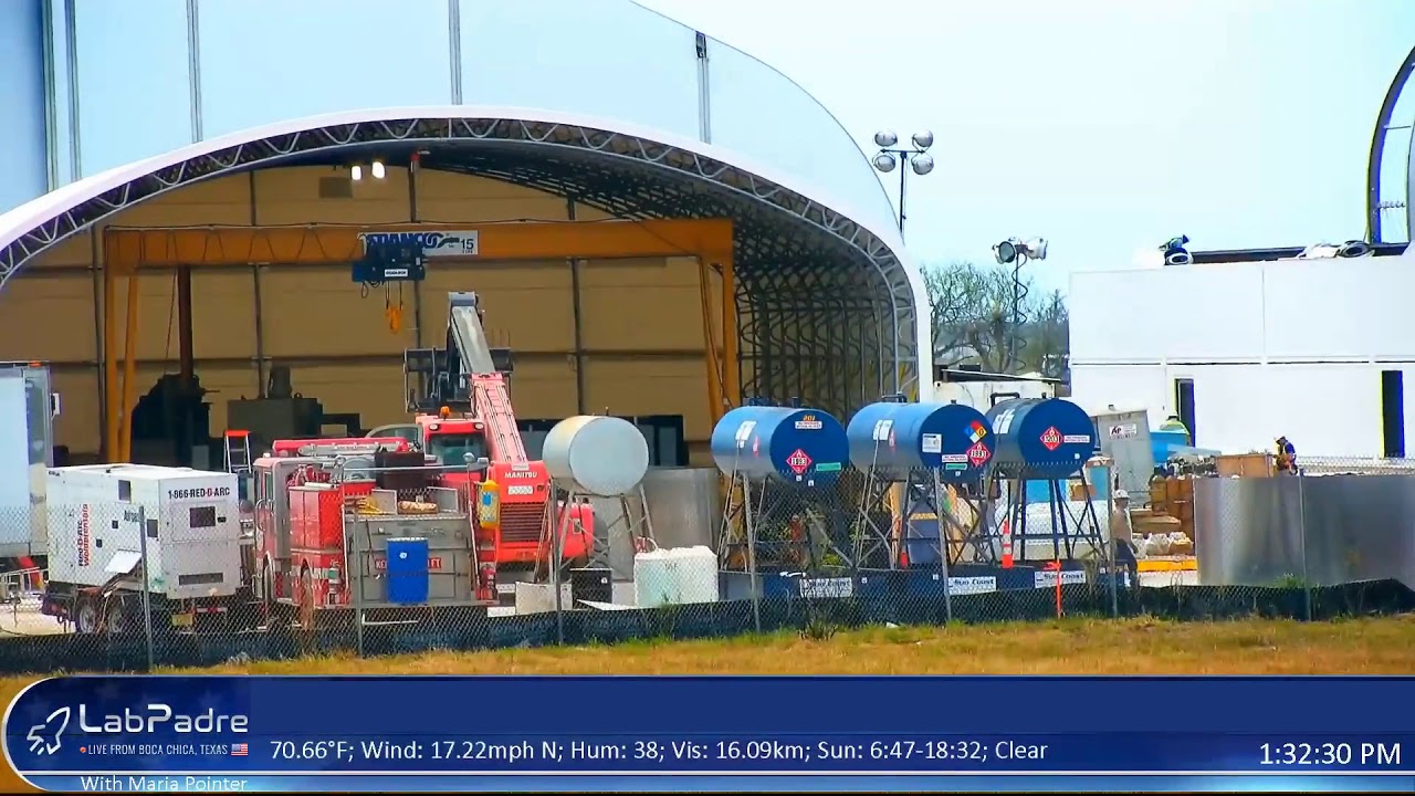 SpaceX Starship assembly 24h timelapse 2020-03-05 - YouTube