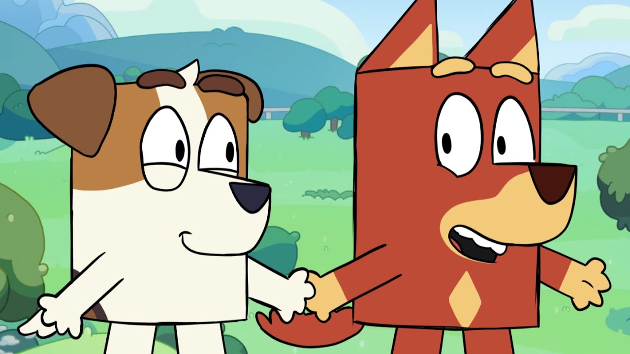 Wherever you go, i won’t be far to follow! | Bluey | Rusty and Jack ...