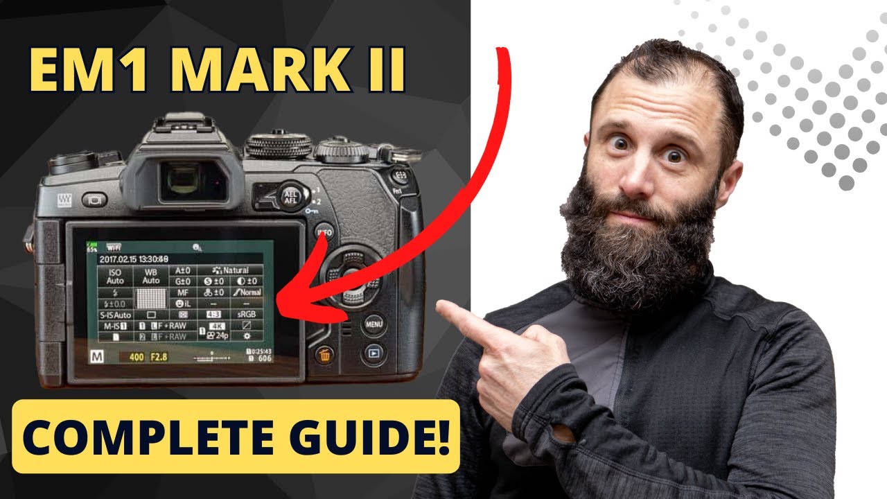 My Full Olympus EM1 Mark II Settings - Real Estate Photography - YouTube