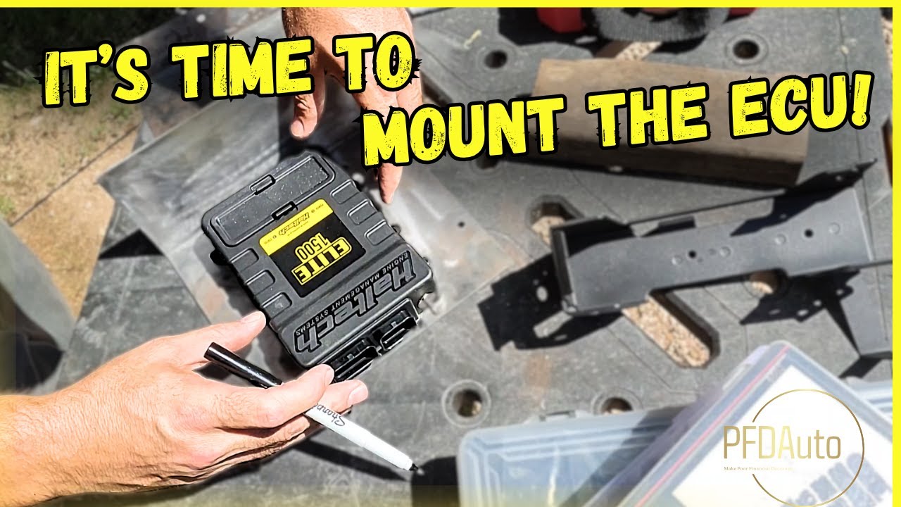 190E K Swap Project: Fabricating a Custom ECU Mount - YouTube