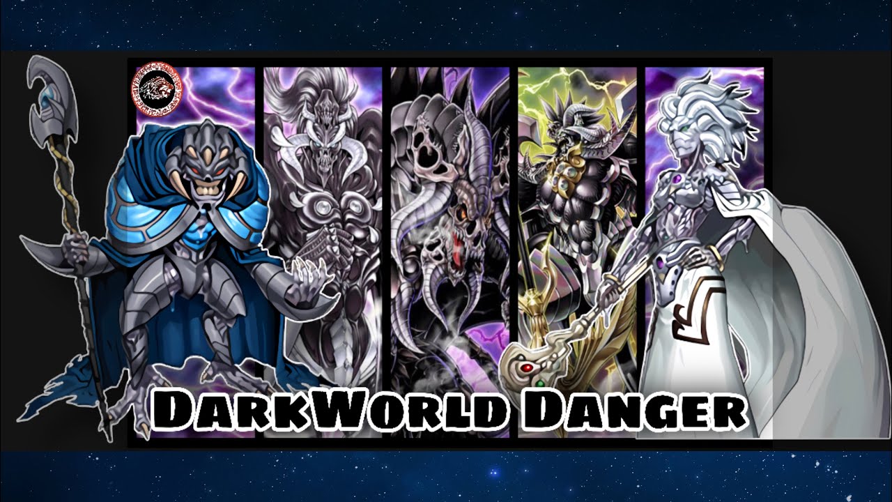 Yu-Gi-Oh! Dark World Danger Deck Profile! Post Structure Deck! 4 Card ...