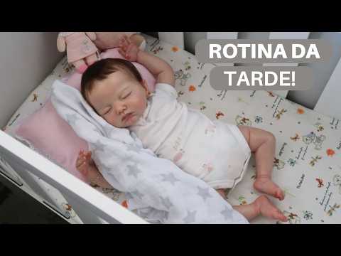 ROTINA DA TARDE COM A BEBÊ REBORN AURORA!