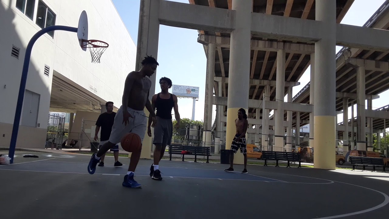 Jose marti park basketball 2 on 2 - YouTube