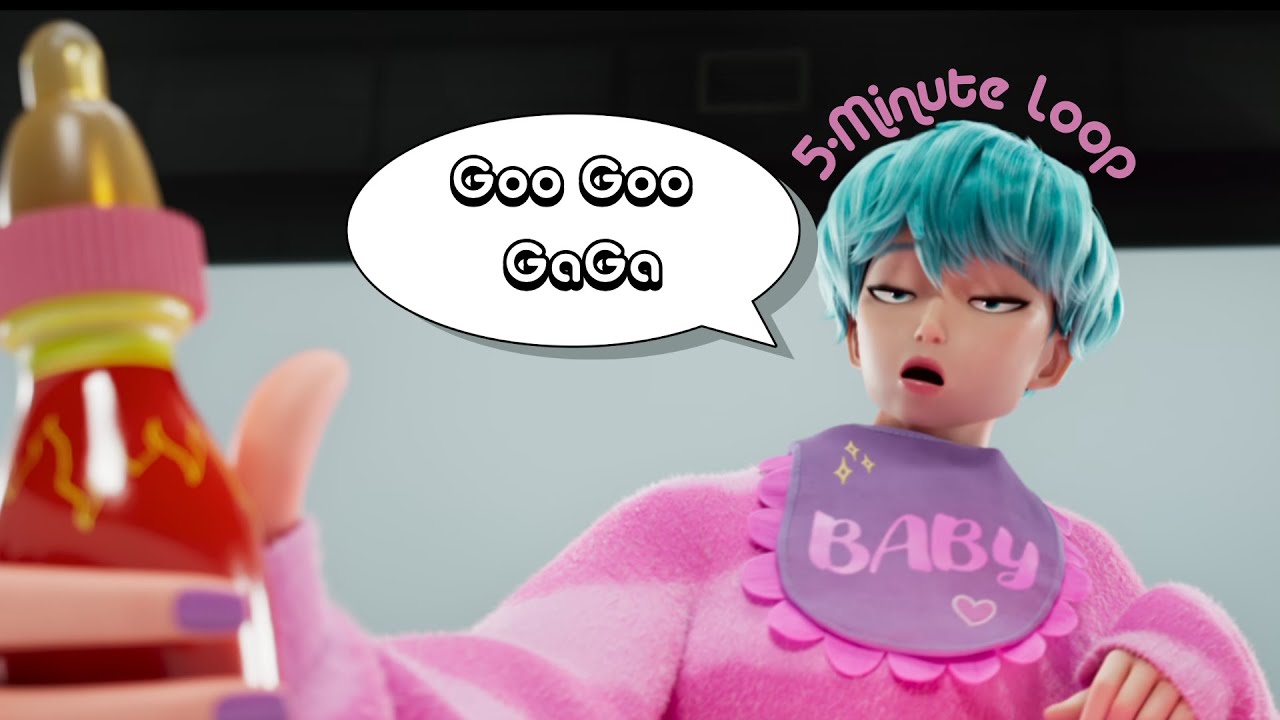 [5-Minute Loop w/ Commentary] Baby Saja's ICONIC Line "GooGoo GaGa ...