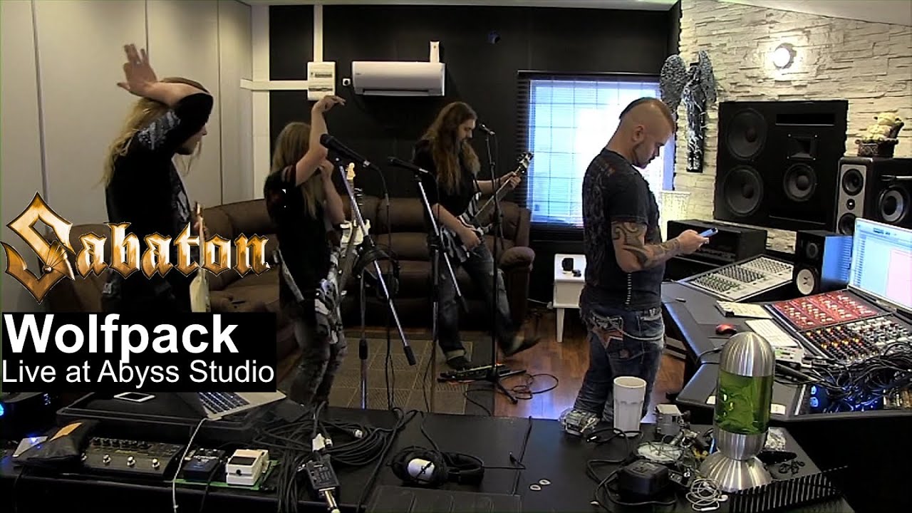 Sabaton - Wolfpack Live Studio Recording 2015 - YouTube