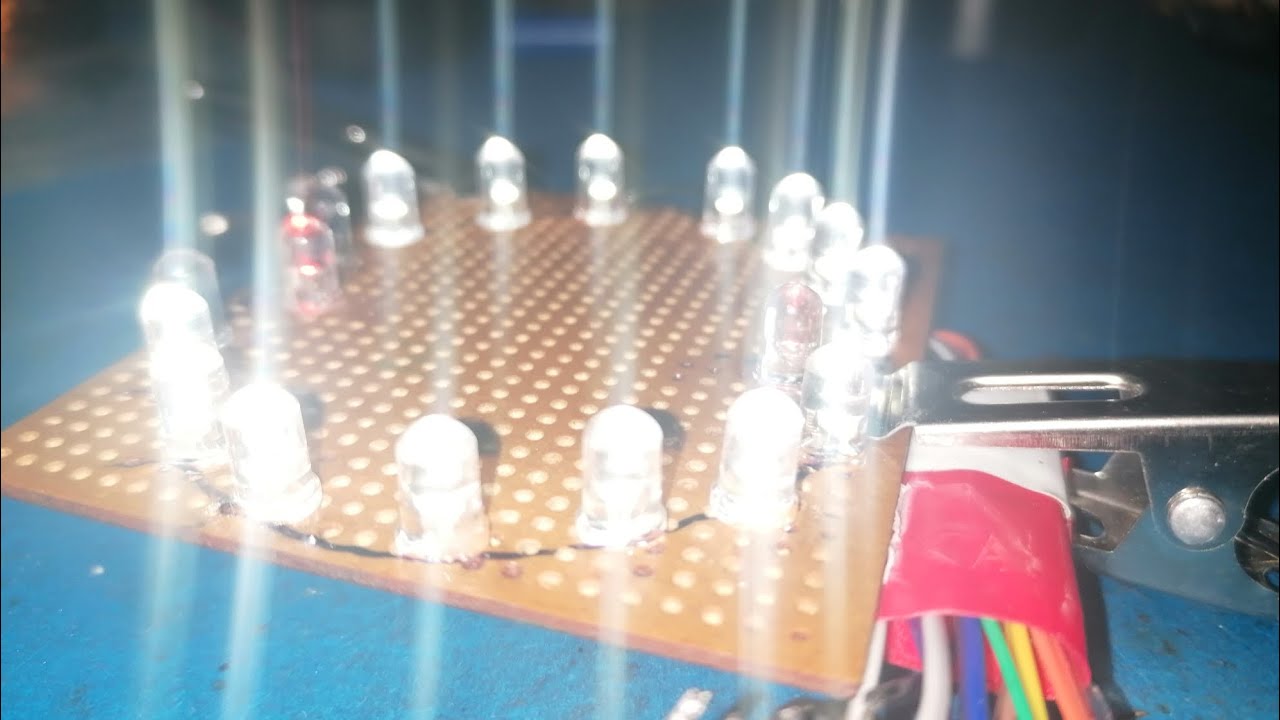 Awesome LED Chaser Light Circuit... how to make LED chaser light ...