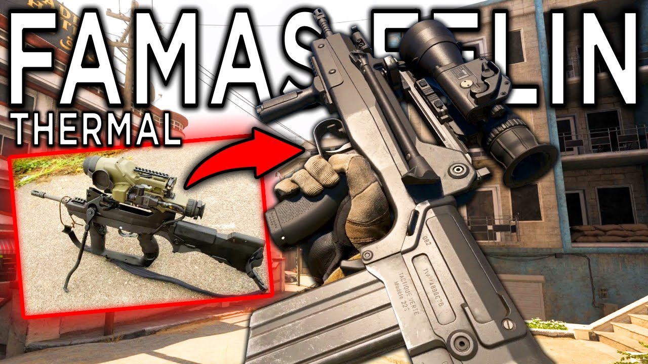 THERMAL FAMAS FÉLIN Tactical Rifle in Modern Warfare 2 Gameplay - YouTube