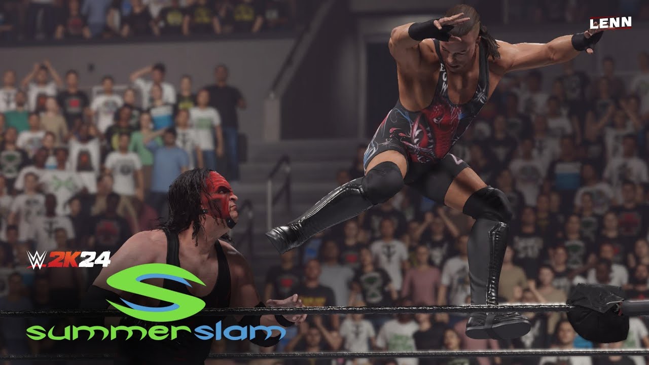 Rob Van Dam vs. Kane: SummerSlam 2003 - YouTube