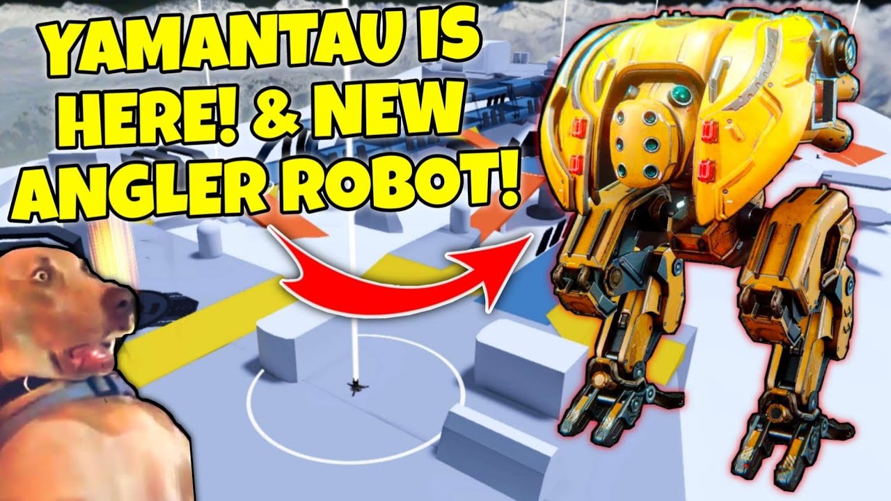 YAMANTAU Is Here! New ANGLER Robot In War Robots! Test Server Gameplay ...