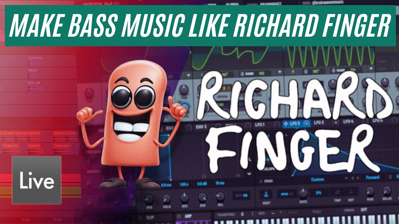 How to Make Bass Music Like Richard Finger | FREE Project and Presets ...