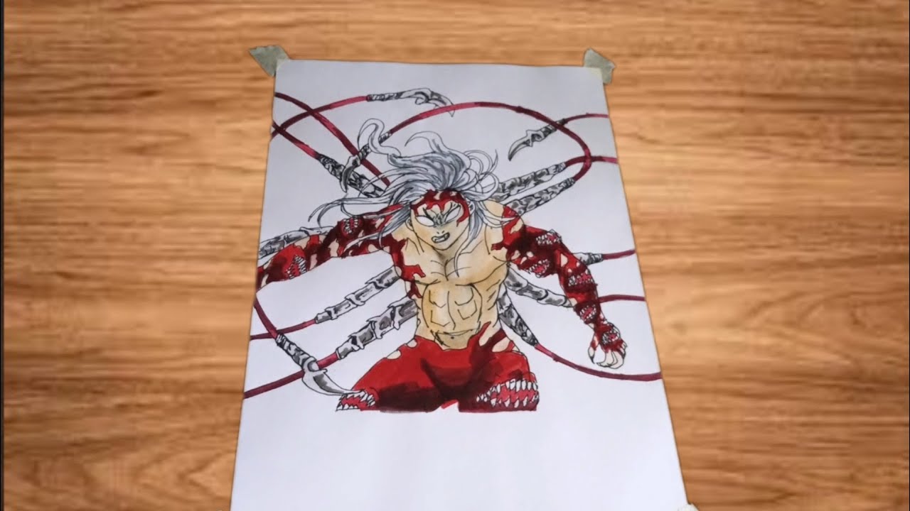 How to draw muzan kibutsuji || Demon slayer|| - YouTube