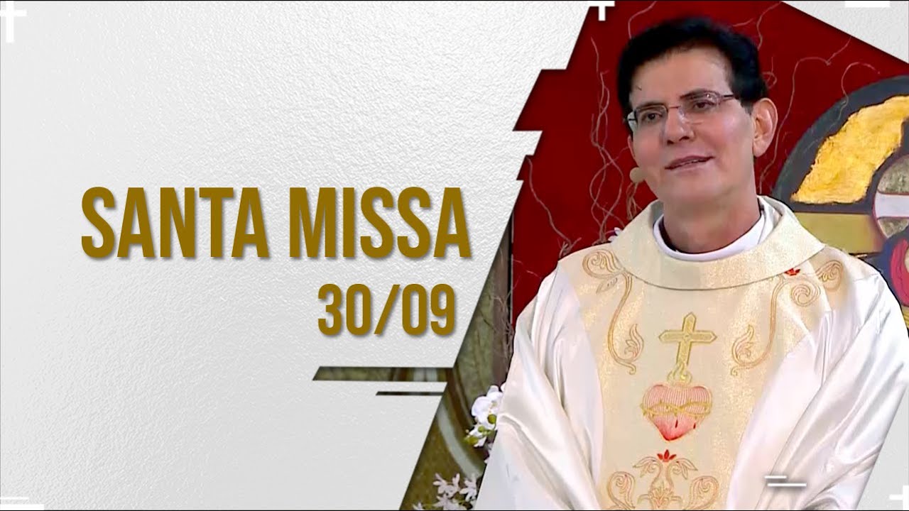 SANTA MISSA AO VIVO | PADRE REGINALDO MANZOTTI | 30/09/2022 - YouTube