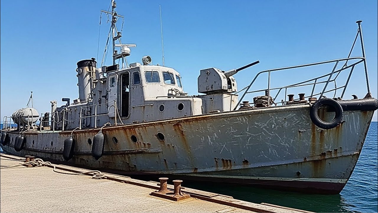 Fisherman Bought A Scrapped WW2 Patrol Boat — The Locked Cabin Hid A ...
