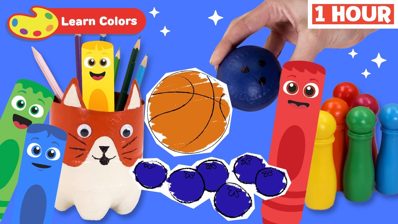 Learn Colors with Color Crew Magic | Educational video for kids | How ...