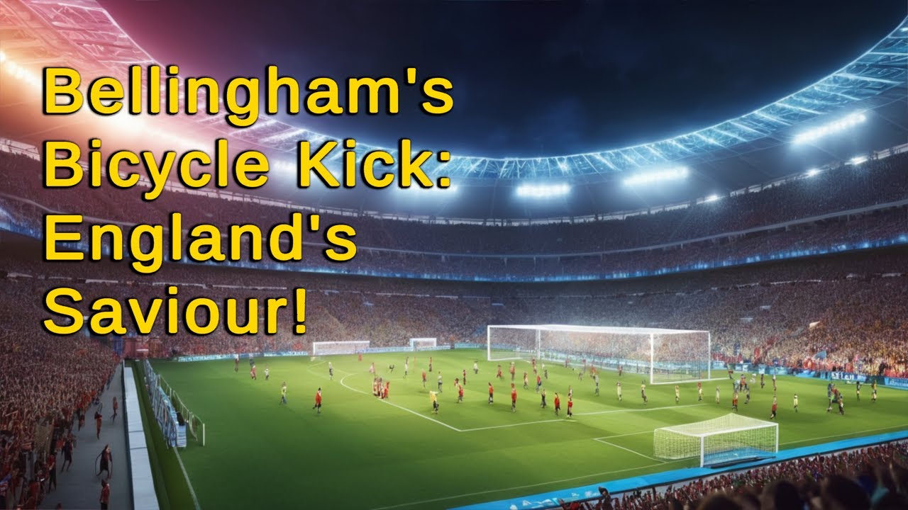 England's Epic Comeback: Bellingham's Bicycle Kick Stuns Slovakia ...