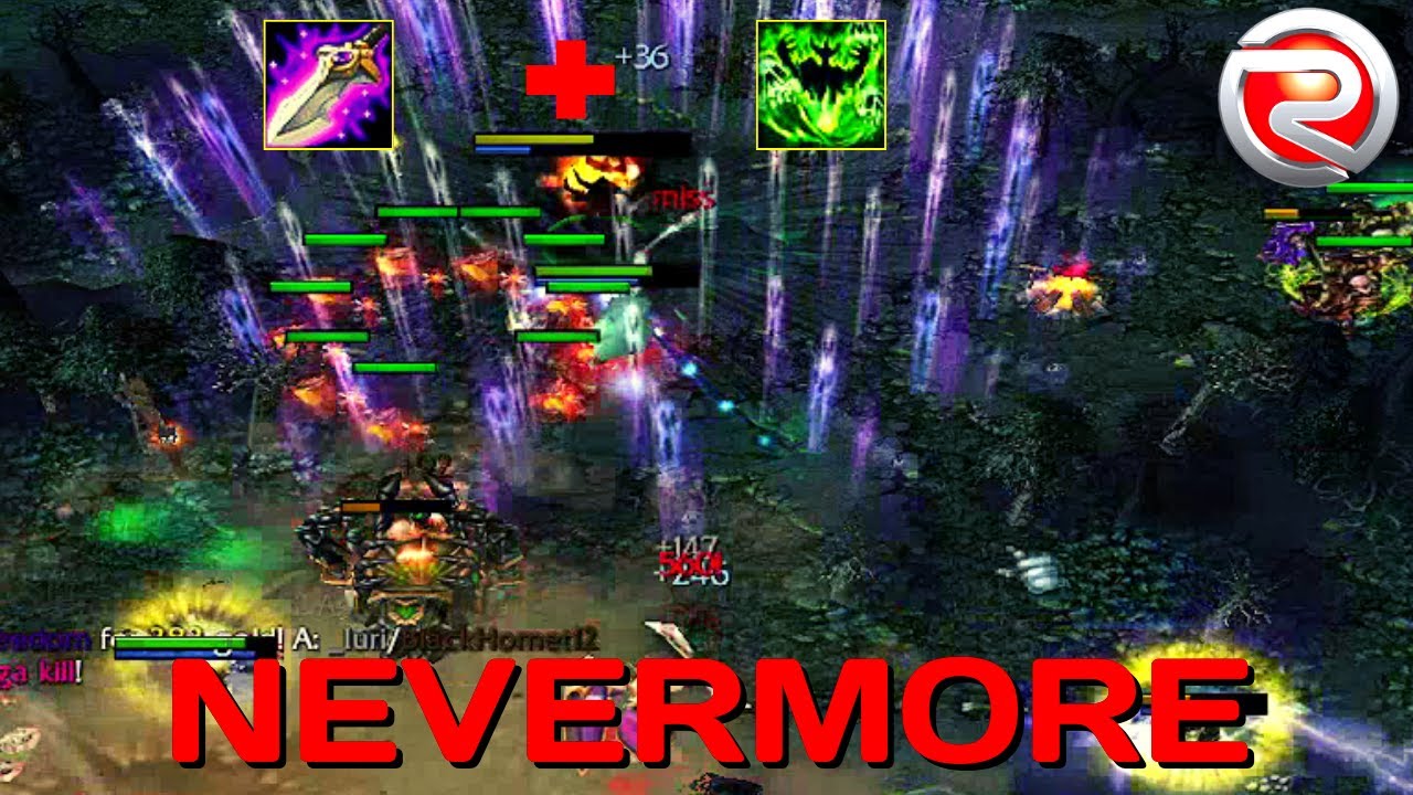 NEVERMORE DOTA 1 MID LANE DE MAGIA | REPLAY RGC - YouTube