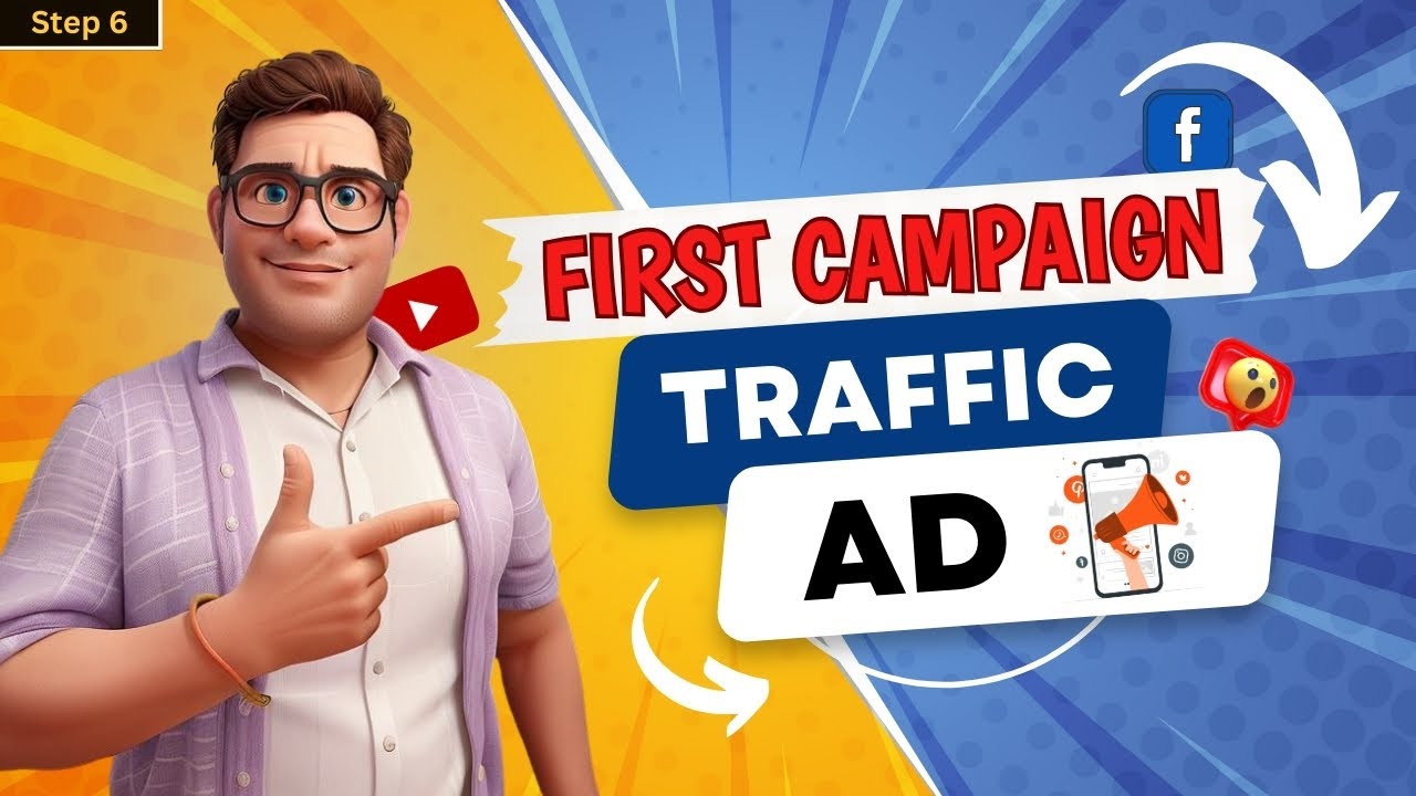 How To Run First Facebook Ads Campaign | Traffic Ad - YouTube