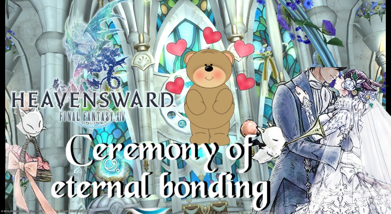 2 weddings in one day?! - (Ceremony of eternal bonding) Final fantasy ...