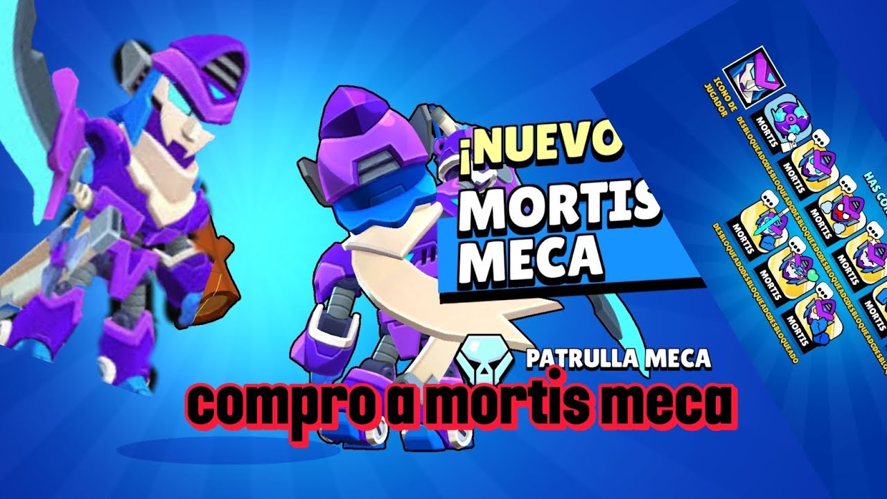 mortis meca en brawl stars😈 - YouTube