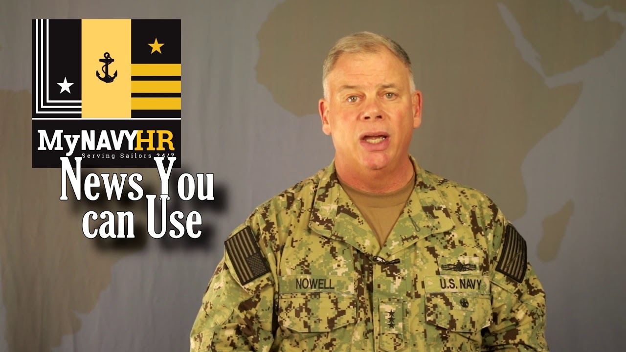 Tune Into MyNavy HR - Chief of Naval Personnel Vice Admiral John Nowell ...