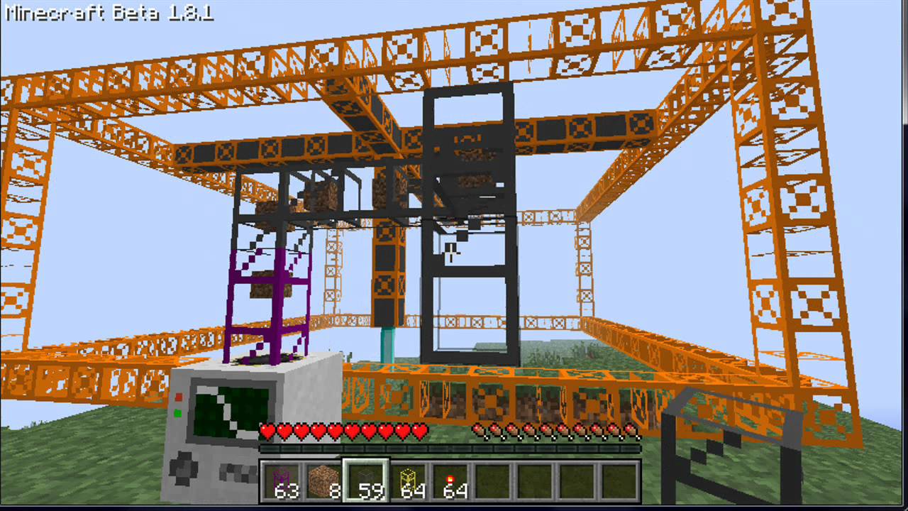 Minecraft build with me|build craft Factory part one - YouTube