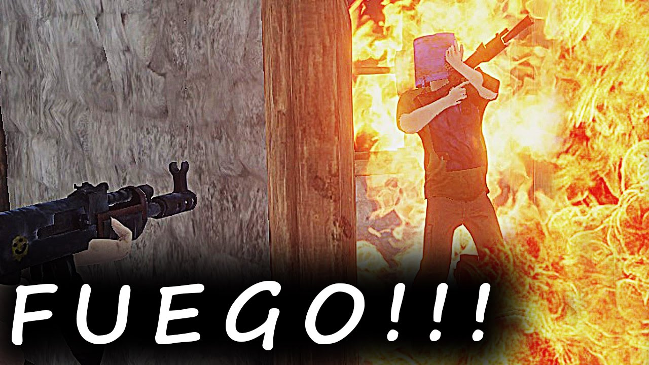 RUST #33 - El señor del fuego, misiles incendiarios, balas explosivas ...