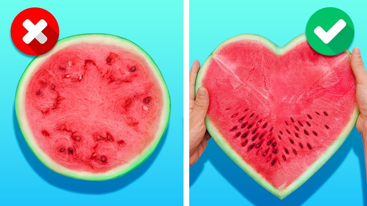20 Yummy Watermelon Hacks You Need This Summer - YouTube