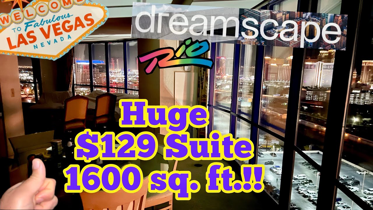 Cheap Vegas Suites: Dreamscape Rio One Bedroom Panoramic Suite Strip ...