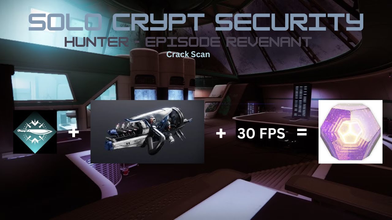 Solo Crypt Security - Hunter (Revenant - Crack scan) - YouTube