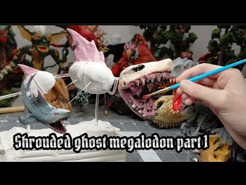 Making the shrouded ghost megalodon from the sea of thieves video game ...