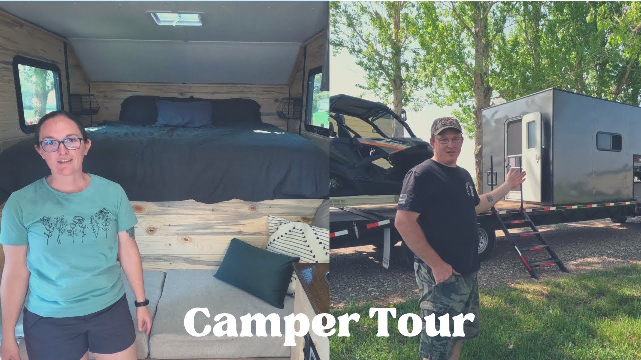 Homemade Crawler Hauler Camper Trailer/The Grand Tour - YouTube