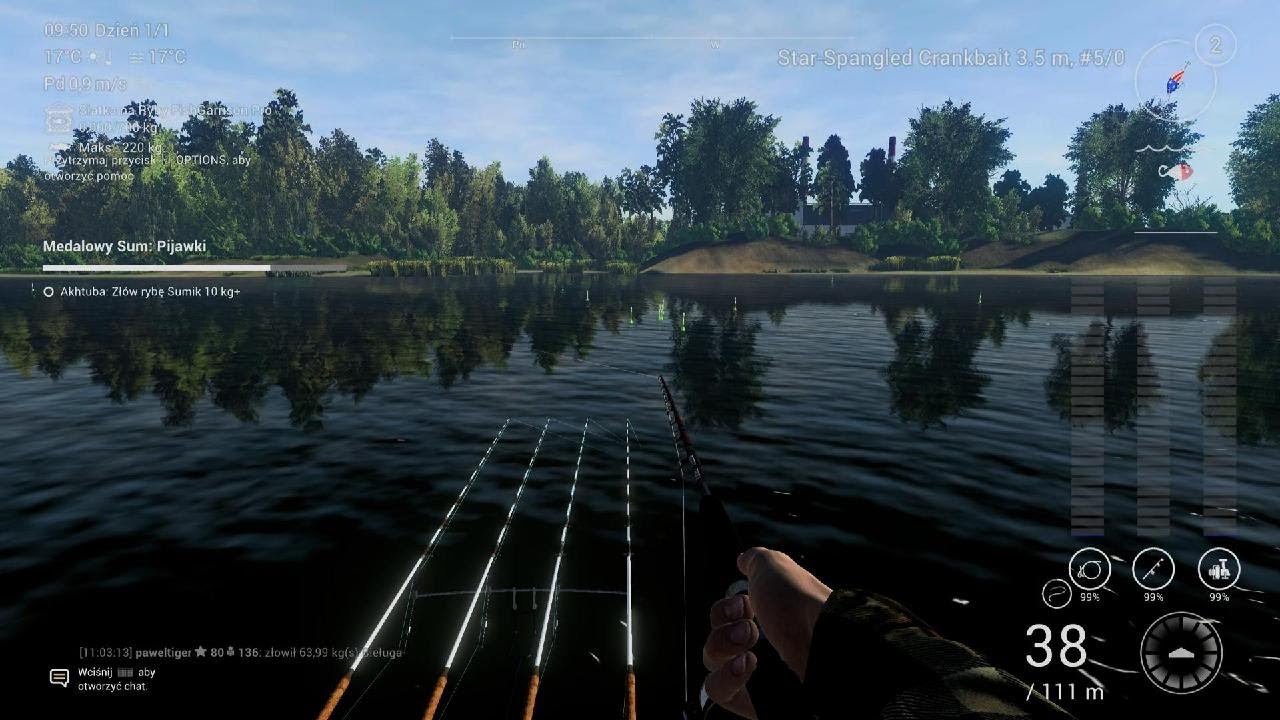 Fishing Planet (PS5) : Rzeka Achtuba / Piękny Unikatowy Sum Pospolity 🙂 ...