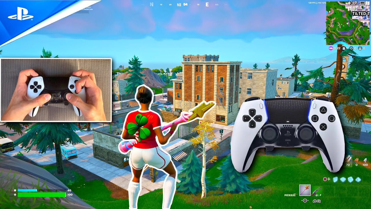 PS5 PRO DualSense Controller OG Fortnite HandCam (4K 120FPS) - YouTube