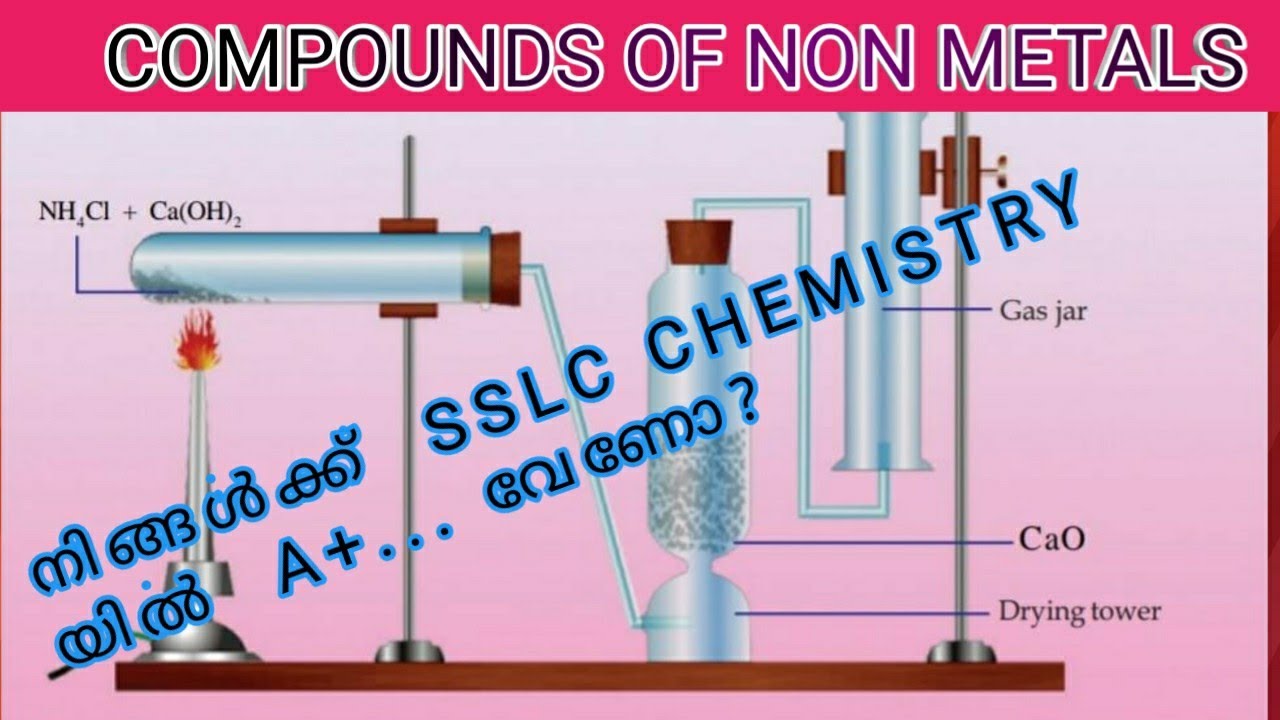 COMPOUNDS OF NON METALS 10 CHEMISTRY EXAM SURE QUESTIONS 2020 - YouTube