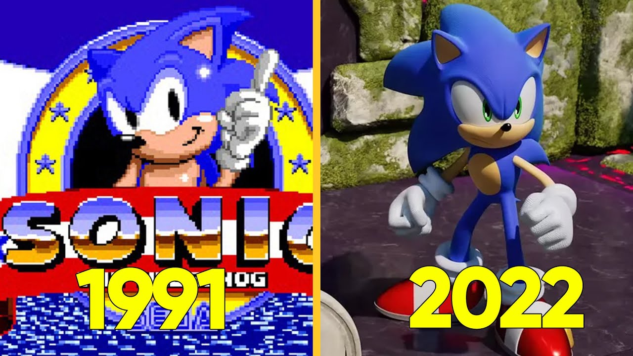 Evolution of Sonic Main Series Games (1991 - 2022) - YouTube