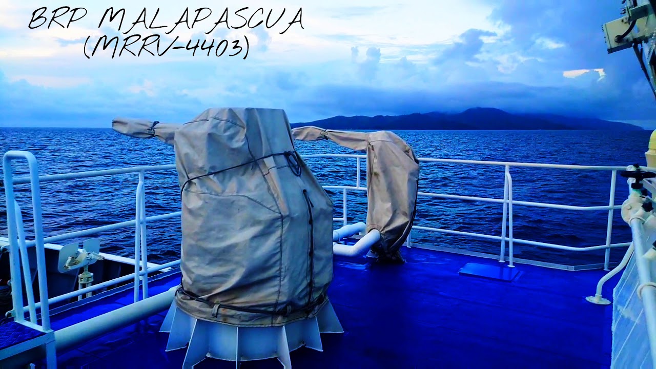 BRP Malapascua (MRRV-4403) at the deep blue sea - YouTube