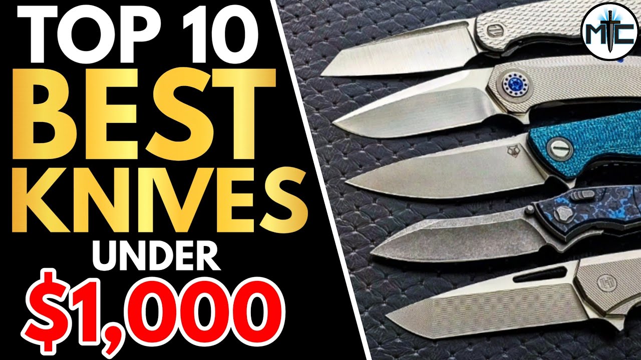 The VERY BEST Pocket Knives Under $1,000 - YouTube