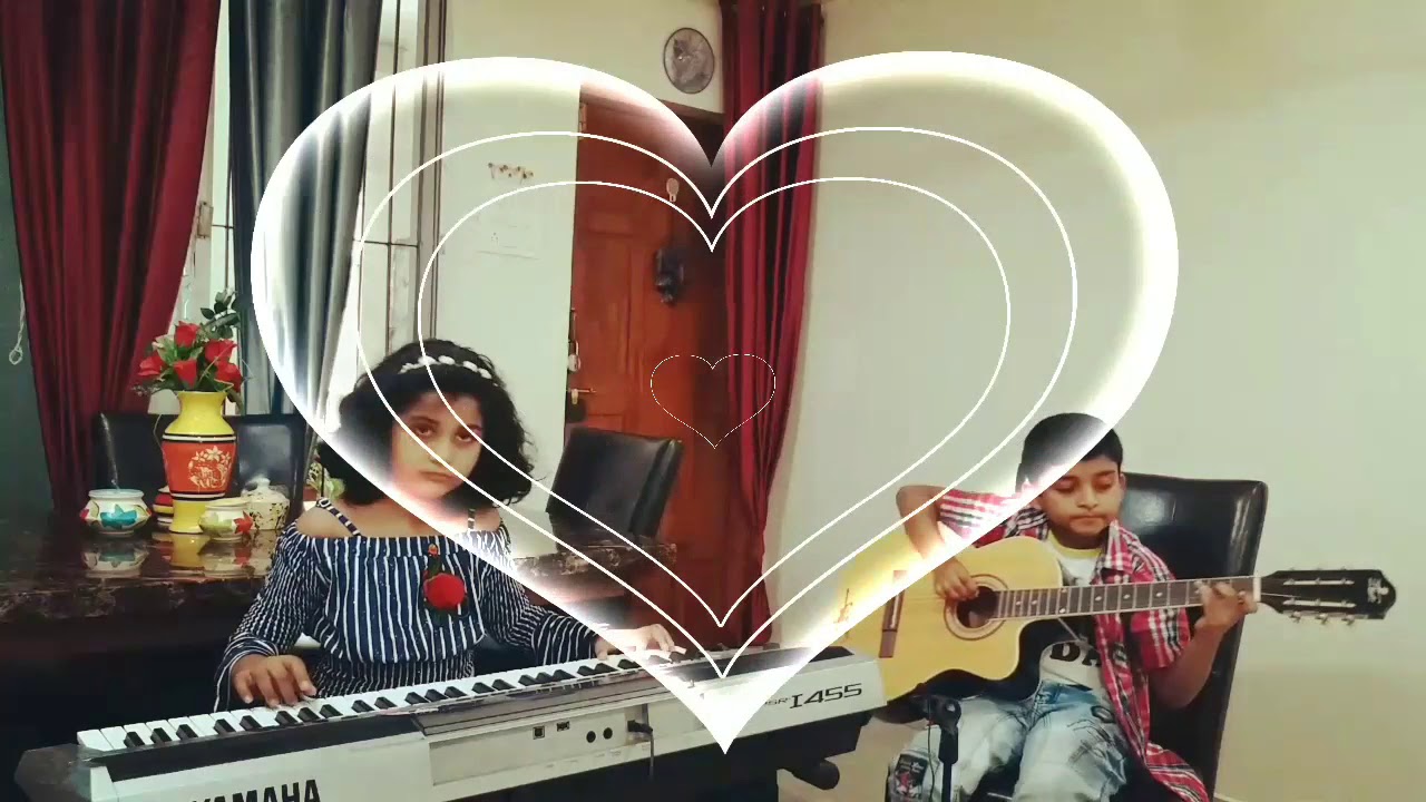 'When you're happy' Instrumental Cover by Asher and Brielle D'souza ...