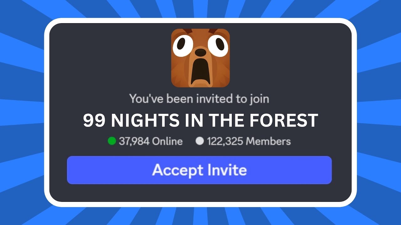 How to Join 99 NIGHTS IN THE FOREST Discord Server (QUICK & EASY) - YouTube
