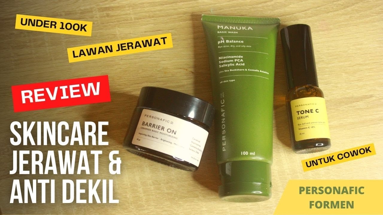 [NEW PRODUCT] Personafic For Men "COCOK SEMUA JENIS KULIT COWOK" - YouTube