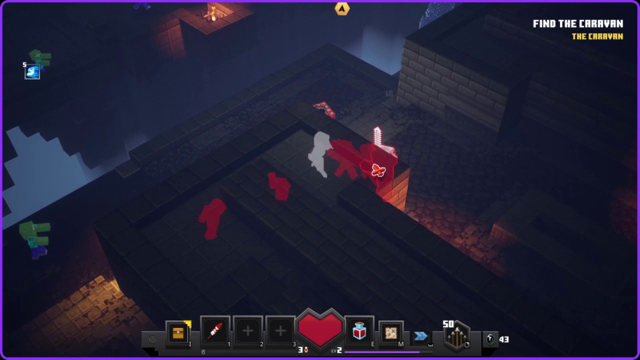 Minecraft Dungeons Launch starter zone - YouTube