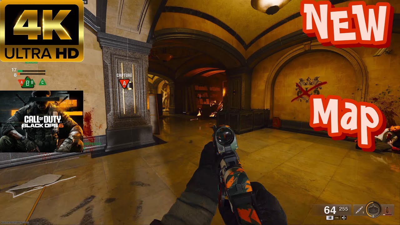 NEW MAP | RACKET | Call of Duty Black Ops 6 4K Multiplayer Gameplay ...