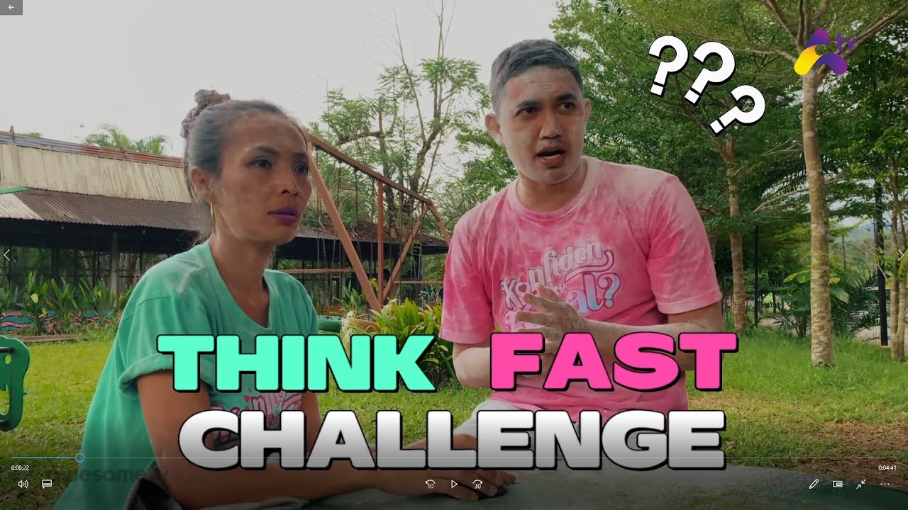 Pemikiran Amyza Aznan & CK Faizal Sepantas Kilat???!!! 😱 | Think Fast ...